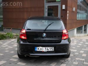 Black BMW 116 2009 in Liepaja, with an engine capacity of 2.00 L and mileage of 178 thousand km for 2500 €, photo 6 on AUTOMOTO.COM.LV