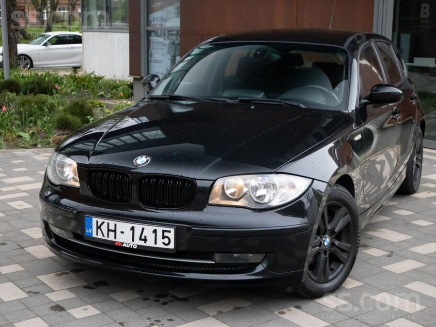 Black BMW 116 2009 in Liepaja, with an engine capacity of 2.00 L and mileage of 178 thousand km for 2500 €, photo 8 on AUTOMOTO.COM.LV