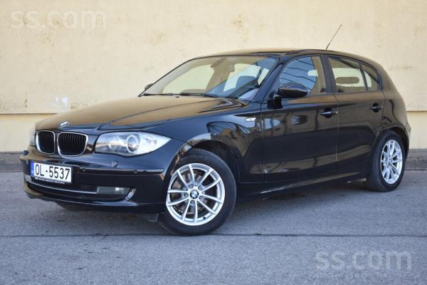 Black BMW 116 2009 in Talsi, with an engine capacity of 2.00 L and mileage of 290 thousand km for 4300 €, photo 4 on AUTOMOTO.COM.LV