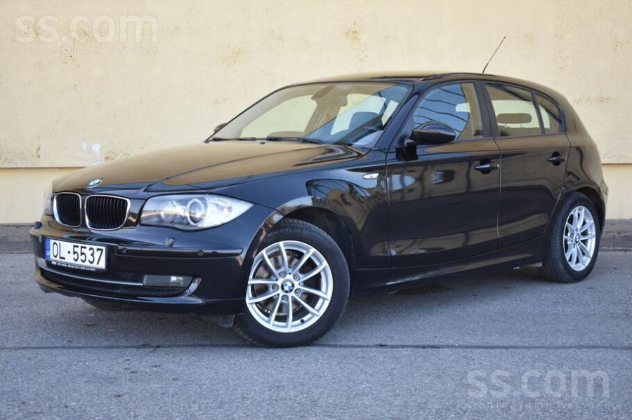 Melns BMW 116 2009 Talsi, ar dzinēja tilpumu 2.00 L un nobraukumu 290 tūkst. km par 4300 €, foto 5 vietnē AUTOMOTO.COM.LV