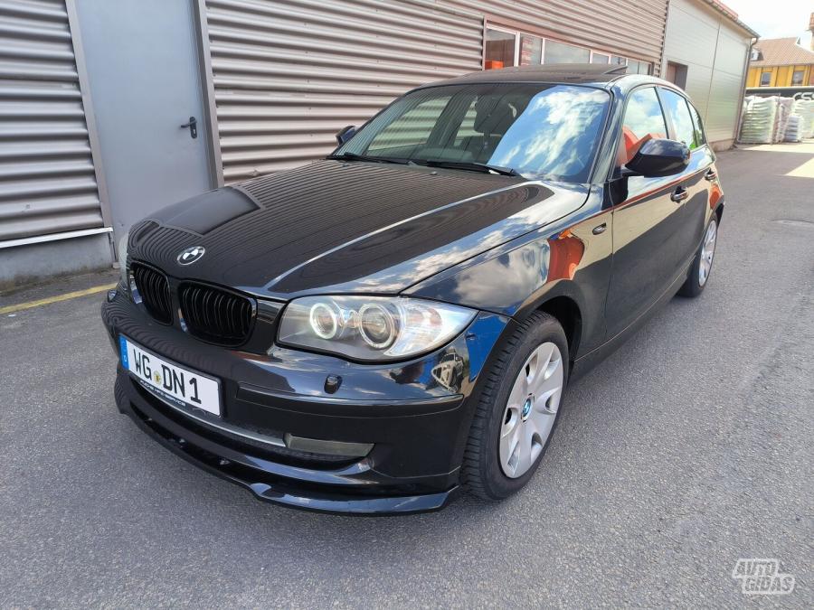 Black BMW 116 2009 in Taurage, with an engine capacity of 2.00 L and mileage of 183 thousand km for 1900 €, photo 8 on AUTOMOTO.COM.LV