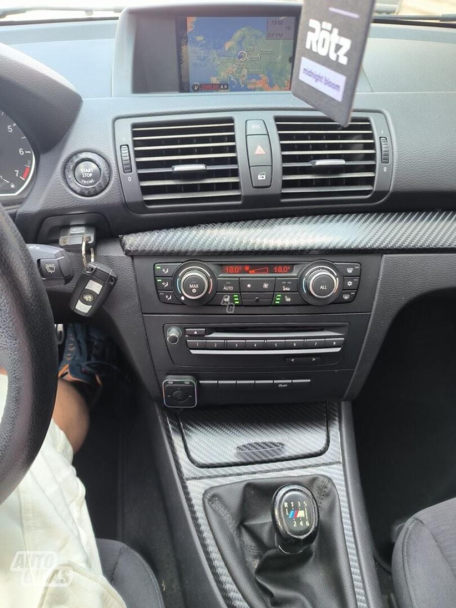 Black BMW 116 2009 in Taurage, with an engine capacity of 2.00 L and mileage of 183 thousand km for 1900 €, photo 15 on AUTOMOTO.COM.LV