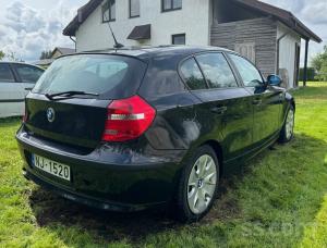 Black BMW 116 2009 in Riga, with an engine capacity of 1.60 L and mileage of 230 thousand km for 1150 €, photo 4 on AUTOMOTO.COM.LV