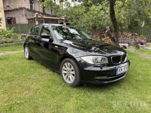 Black BMW 116 2009 in Valmiera, with an engine capacity of 2.00 L and mileage of 0 thousand km for 2300 €, photo  on AUTOMOTO.COM.LV