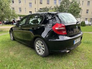 Black BMW 116 2009 in Valmiera, with an engine capacity of 2.00 L and mileage of 0 thousand km for 2300 €, photo 3 on AUTOMOTO.COM.LV