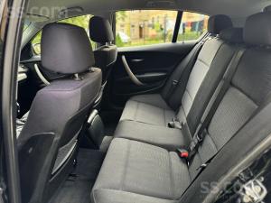 Black BMW 116 2009 in Valmiera, with an engine capacity of 2.00 L and mileage of 0 thousand km for 2300 €, photo 7 on AUTOMOTO.COM.LV
