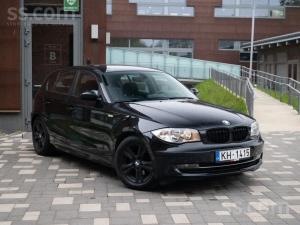 Melns BMW 116 2009 Rīga, ar dzinēja tilpumu 2.00 L un nobraukumu 180 tūkst. km par 4500 €, foto  vietnē AUTOMOTO.COM.LV