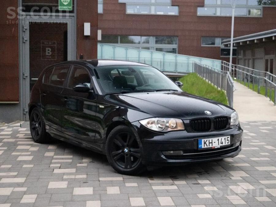 Melns BMW 116 2009 Rīga, ar dzinēja tilpumu 2.00 L un nobraukumu 180 tūkst. km par 4500 €, foto 1 vietnē AUTOMOTO.COM.LV