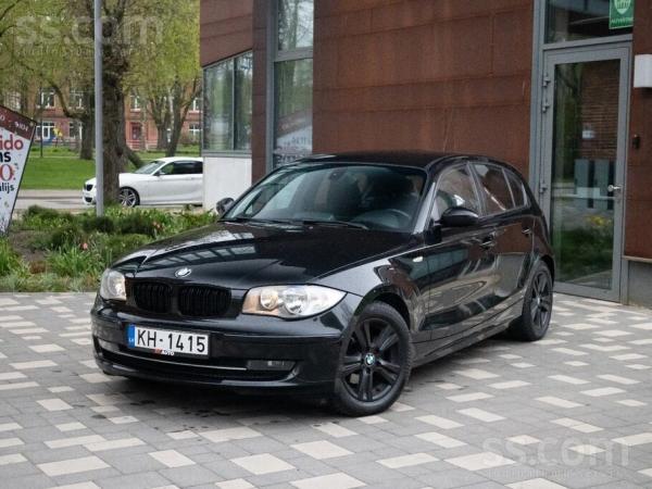 Black BMW 116 2009 in Riga, with an engine capacity of 2.00 L and mileage of 180 thousand km for 4500 €, photo 4 on AUTOMOTO.COM.LV