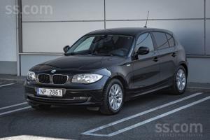 Black BMW 116 2010 in Riga, with an engine capacity of 2.00 L and mileage of 0 thousand km for 3500 €, photo  on AUTOMOTO.COM.LV