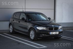 Black BMW 116 2010 in Riga, with an engine capacity of 2.00 L and mileage of 0 thousand km for 3500 €, photo 4 on AUTOMOTO.COM.LV