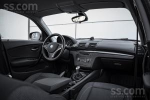 Black BMW 116 2010 in Riga, with an engine capacity of 2.00 L and mileage of 0 thousand km for 3500 €, photo 12 on AUTOMOTO.COM.LV
