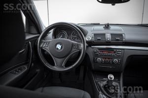 Black BMW 116 2010 in Riga, with an engine capacity of 2.00 L and mileage of 0 thousand km for 3500 €, photo 15 on AUTOMOTO.COM.LV
