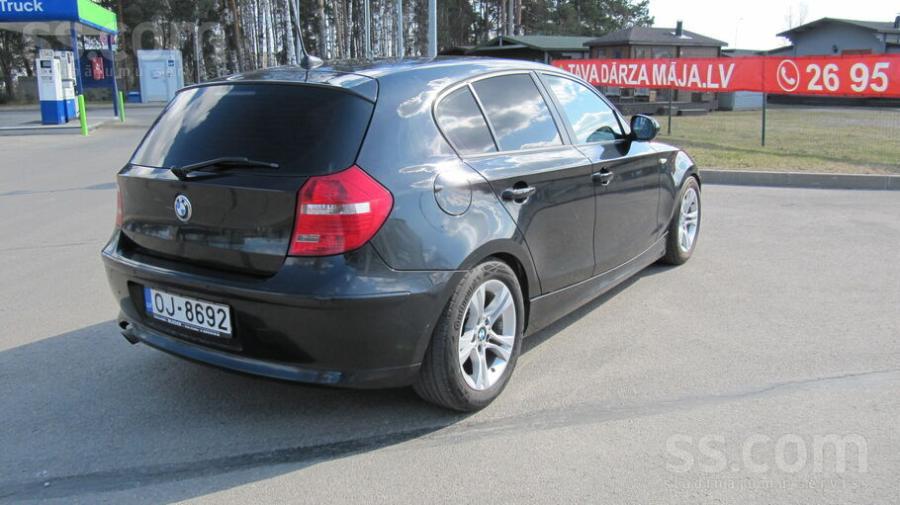 Melns BMW 116 2010 Rīga, ar dzinēja tilpumu 2.00 L un nobraukumu 258 tūkst. km par 2950 €, foto 17 vietnē AUTOMOTO.COM.LV