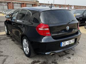 Black BMW 116 2010 in Daugavpils, with an engine capacity of 2.00 L and mileage of 0 thousand km for 4690 €, photo 5 on AUTOMOTO.COM.LV