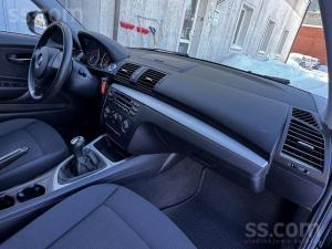 Black BMW 116 2010 in Daugavpils, with an engine capacity of 2.00 L and mileage of 0 thousand km for 4690 €, photo 14 on AUTOMOTO.COM.LV