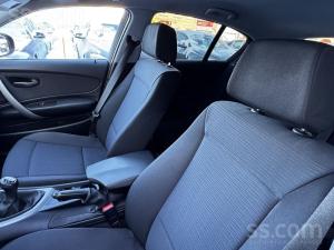 Black BMW 116 2010 in Daugavpils, with an engine capacity of 2.00 L and mileage of 0 thousand km for 4690 €, photo 16 on AUTOMOTO.COM.LV