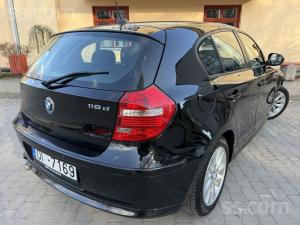 Melns BMW 116 2010 Rīga, ar dzinēja tilpumu 2.00 L un nobraukumu 281 tūkst. km par 4200 €, foto 5 vietnē AUTOMOTO.COM.LV