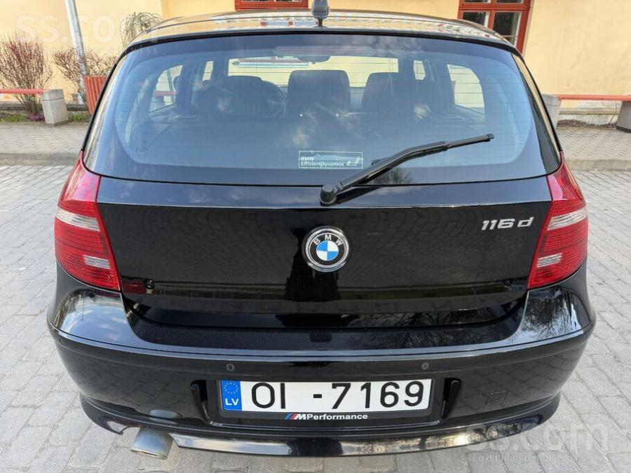 Melns BMW 116 2010 Rīga, ar dzinēja tilpumu 2.00 L un nobraukumu 281 tūkst. km par 4200 €, foto 6 vietnē AUTOMOTO.COM.LV