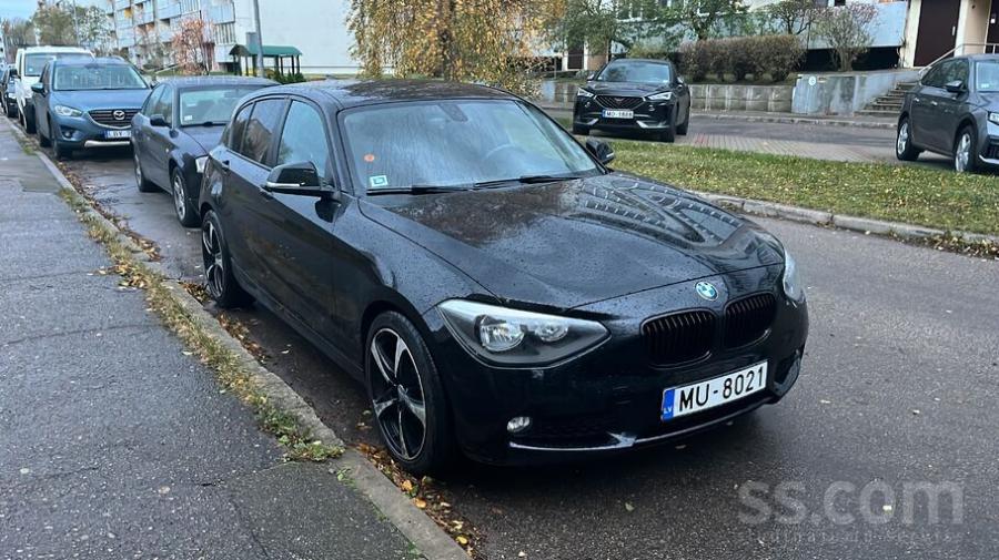 Melns BMW 116 2011 Ventspils, ar dzinēja tilpumu 1.90 L un nobraukumu 238 tūkst. km par 5300 €, foto 1 vietnē AUTOMOTO.COM.LV