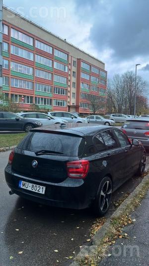 Melns BMW 116 2011 Ventspils, ar dzinēja tilpumu 1.90 L un nobraukumu 238 tūkst. km par 5300 €, foto 3 vietnē AUTOMOTO.COM.LV
