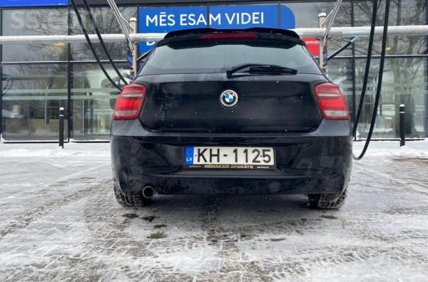 Melns BMW 116 2011 Rīga, ar dzinēja tilpumu 2.00 L un nobraukumu 370 tūkst. km par 6000 €, foto 3 vietnē AUTOMOTO.COM.LV