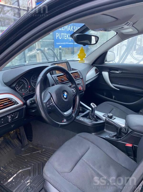 Melns BMW 116 2011 Rīga, ar dzinēja tilpumu 2.00 L un nobraukumu 370 tūkst. km par 6000 €, foto 6 vietnē AUTOMOTO.COM.LV