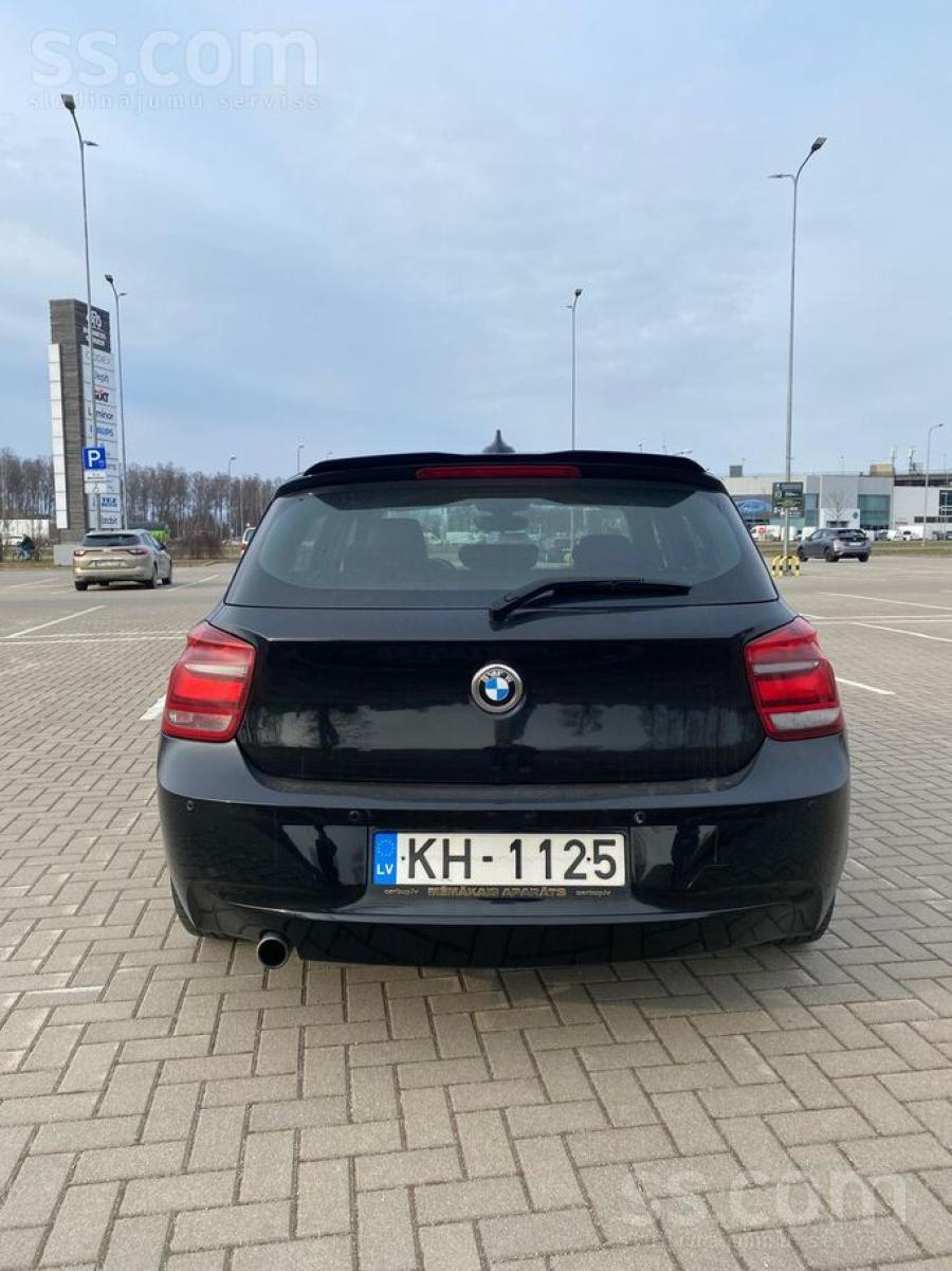 Melns BMW 116 2011 Rīga, ar dzinēja tilpumu 2.00 L un nobraukumu 370 tūkst. km par 4900 €, foto 5 vietnē AUTOMOTO.COM.LV