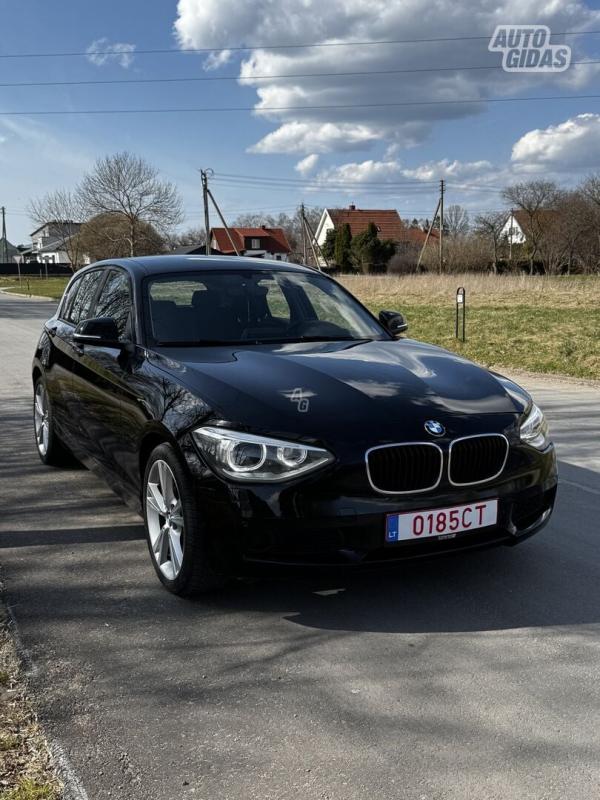 Black BMW 116 2011 in Klaipeda, with an engine capacity of 1.60 L and mileage of 295 thousand km for 5850 €, photo 1 on AUTOMOTO.COM.LV