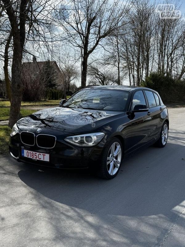 Black BMW 116 2011 in Klaipeda, with an engine capacity of 1.60 L and mileage of 295 thousand km for 5850 €, photo 5 on AUTOMOTO.COM.LV