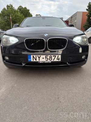 Melns BMW 116 2011 Rīga, ar dzinēja tilpumu 2.00 L un nobraukumu 327 tūkst. km par 5095 €, foto  vietnē AUTOMOTO.COM.LV
