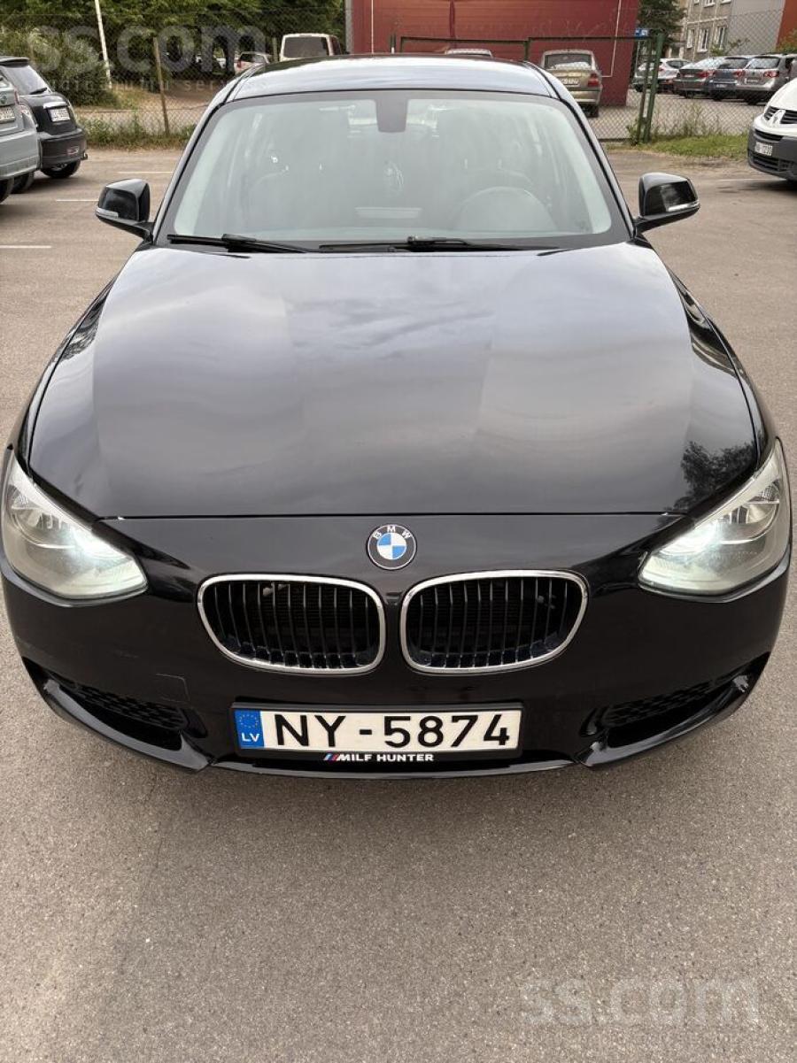 Melns BMW 116 2011 Rīga, ar dzinēja tilpumu 2.00 L un nobraukumu 327 tūkst. km par 5095 €, foto 3 vietnē AUTOMOTO.COM.LV