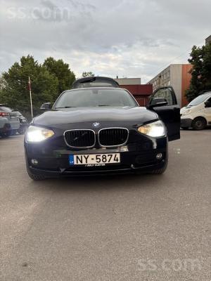 Melns BMW 116 2011 Rīga, ar dzinēja tilpumu 2.00 L un nobraukumu 327 tūkst. km par 5095 €, foto 4 vietnē AUTOMOTO.COM.LV