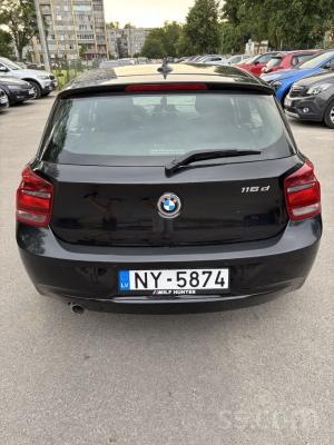 Melns BMW 116 2011 Rīga, ar dzinēja tilpumu 2.00 L un nobraukumu 327 tūkst. km par 5095 €, foto 8 vietnē AUTOMOTO.COM.LV