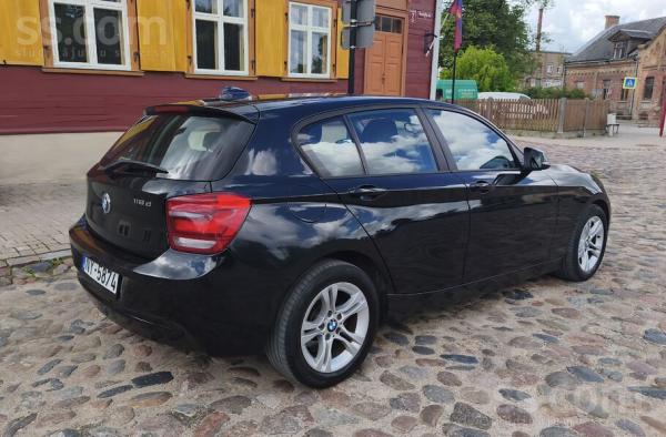 Melns BMW 116 2011 Jelgava, ar dzinēja tilpumu 2.00 L un nobraukumu 0 tūkst. km par 4390 €, foto 3 vietnē AUTOMOTO.COM.LV