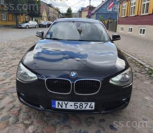 Melns BMW 116 2011 Jelgava, ar dzinēja tilpumu 2.00 L un nobraukumu 0 tūkst. km par 4390 €, foto 6 vietnē AUTOMOTO.COM.LV