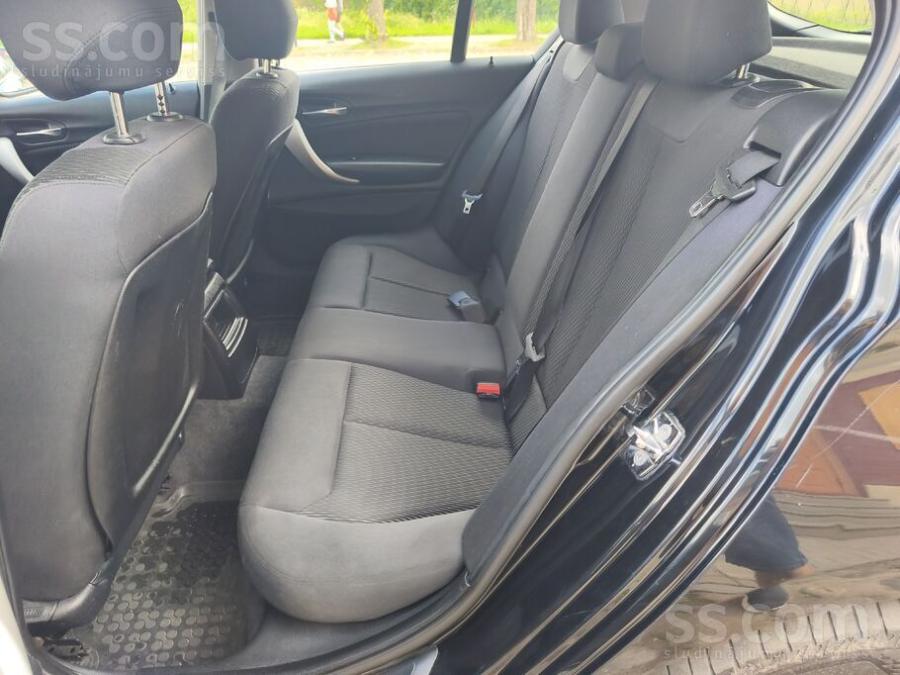 Melns BMW 116 2011 Jelgava, ar dzinēja tilpumu 2.00 L un nobraukumu 0 tūkst. km par 4390 €, foto 11 vietnē AUTOMOTO.COM.LV