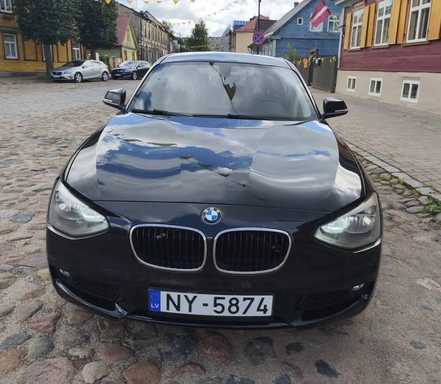 Melns BMW 116 2011 Jelgava, ar dzinēja tilpumu 2.00 L un nobraukumu 328 tūkst. km par 4390 €, foto 6 vietnē AUTOMOTO.COM.LV