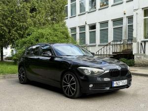 Black BMW 116 2011 in Jonava, with an engine capacity of 2.00 L and mileage of 300 thousand km for 3900 €, photo 8 on AUTOMOTO.COM.LV