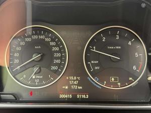 Black BMW 116 2011 in Jonava, with an engine capacity of 2.00 L and mileage of 300 thousand km for 3900 €, photo 12 on AUTOMOTO.COM.LV