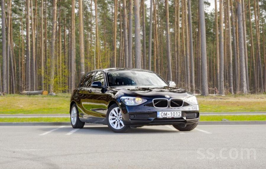 Melns BMW 116 2011 Rīga, ar dzinēja tilpumu 2.00 L un nobraukumu 267 tūkst. km par 4590 €, foto 3 vietnē AUTOMOTO.COM.LV