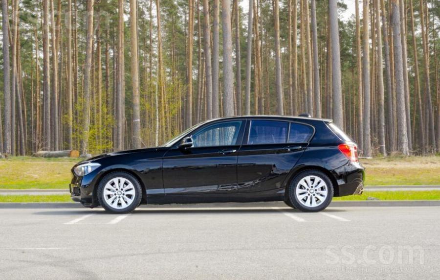 Melns BMW 116 2011 Rīga, ar dzinēja tilpumu 2.00 L un nobraukumu 267 tūkst. km par 4590 €, foto 5 vietnē AUTOMOTO.COM.LV