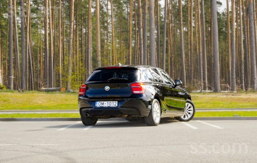 Melns BMW 116 2011 Rīga, ar dzinēja tilpumu 2.00 L un nobraukumu 267 tūkst. km par 4590 €, foto 6 vietnē AUTOMOTO.COM.LV