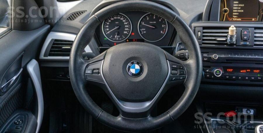 Melns BMW 116 2011 Rīga, ar dzinēja tilpumu 2.00 L un nobraukumu 267 tūkst. km par 4590 €, foto 14 vietnē AUTOMOTO.COM.LV
