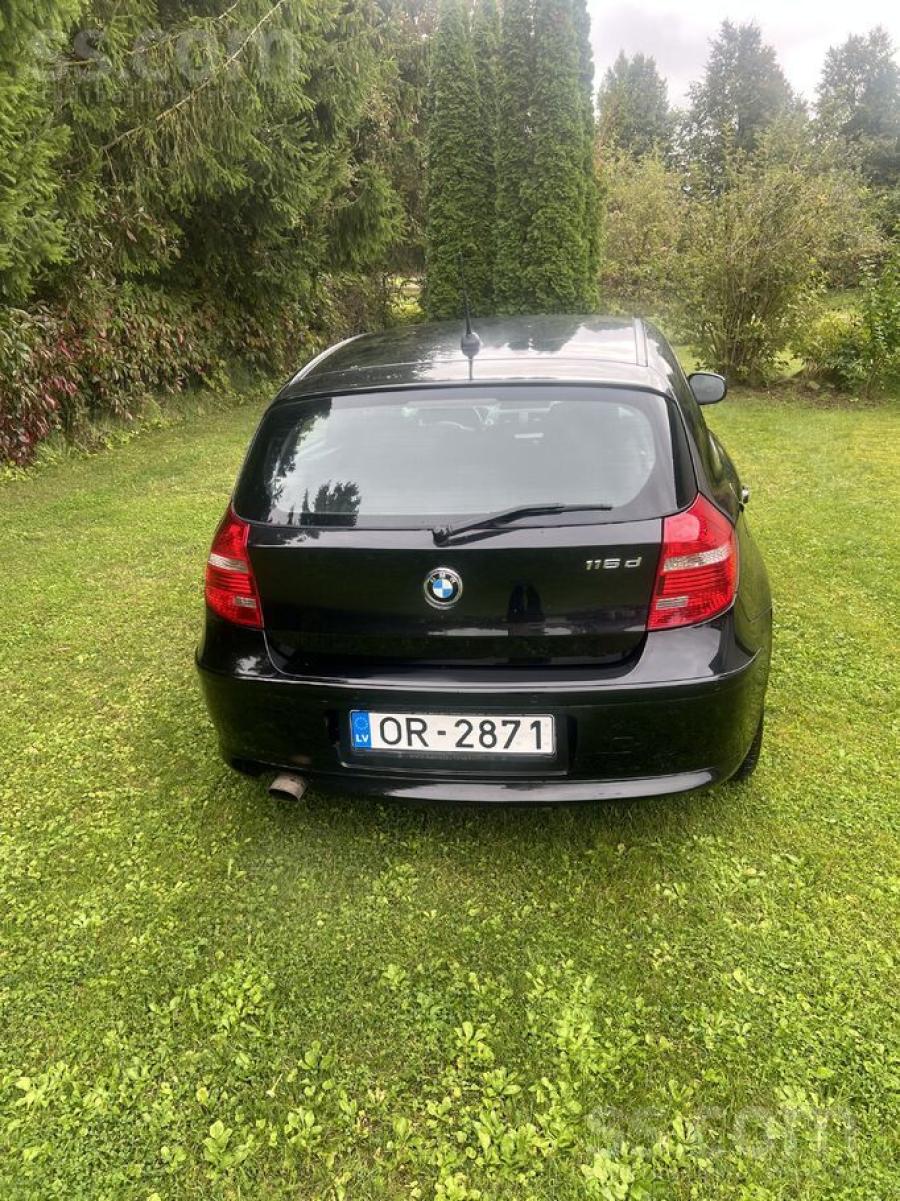 Melns BMW 116 2011 Aizkraukle, ar dzinēja tilpumu 2.00 L un nobraukumu 324 tūkst. km par 3350 €, foto 5 vietnē AUTOMOTO.COM.LV