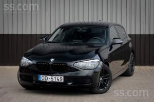 Black BMW 116 2012 in Talsi, with an engine capacity of 2.00 L and mileage of 274 thousand km for 6690 €, photo 3 on AUTOMOTO.COM.LV