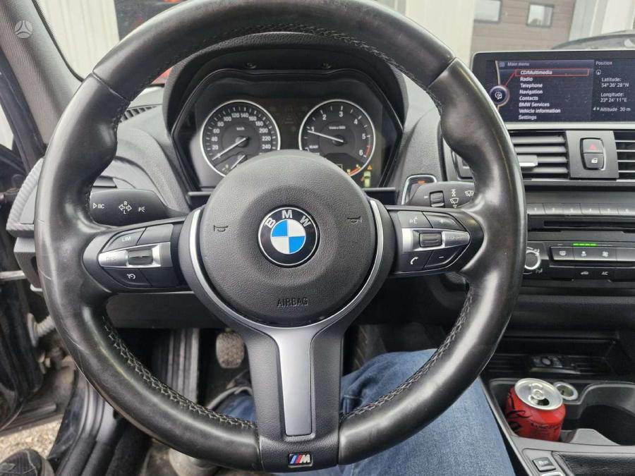 Melns BMW 116 2012 Marijampole, ar dzinēja tilpumu 2.00 L un nobraukumu 350 tūkst. km par 2800 €, foto 11 vietnē AUTOMOTO.COM.LV