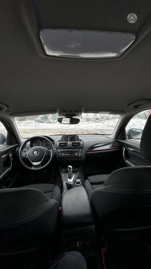 Black BMW 116 2012 in Pasvalys, with an engine capacity of 2.00 L and mileage of 108 thousand km for 7450 €, photo 9 on AUTOMOTO.COM.LV