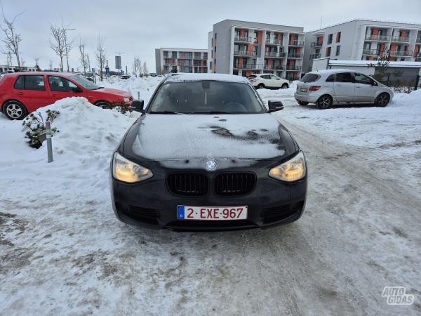 Black BMW 116 2012 in Klaipeda, with an engine capacity of 1.60 L and mileage of 190 thousand km for 5650 €, photo 2 on AUTOMOTO.COM.LV