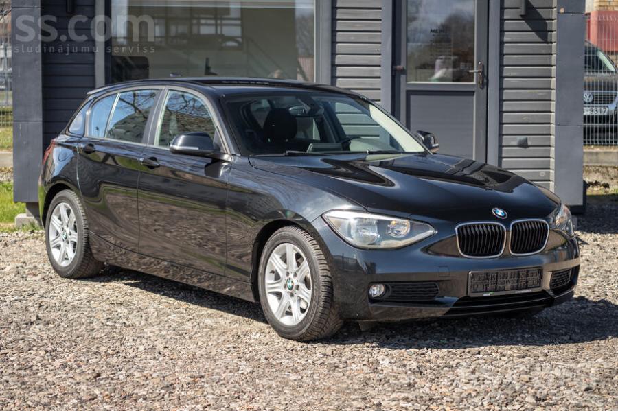 Melns BMW 116 2012 Liepāja, ar dzinēja tilpumu 1.60 L un nobraukumu 306 tūkst. km par 5900 €, foto 1 vietnē AUTOMOTO.COM.LV